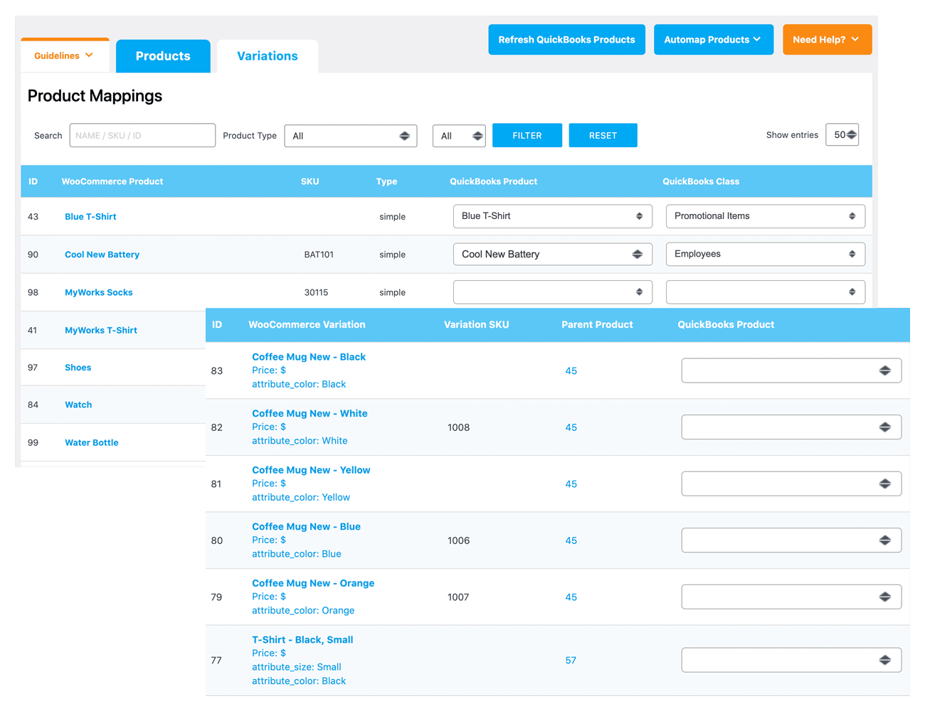 The most powerful sync between QuickBooks and WooCommerce